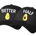 Better Half Couple Caps Matching Baseball Hat Christmas Gift Caps Funny ...