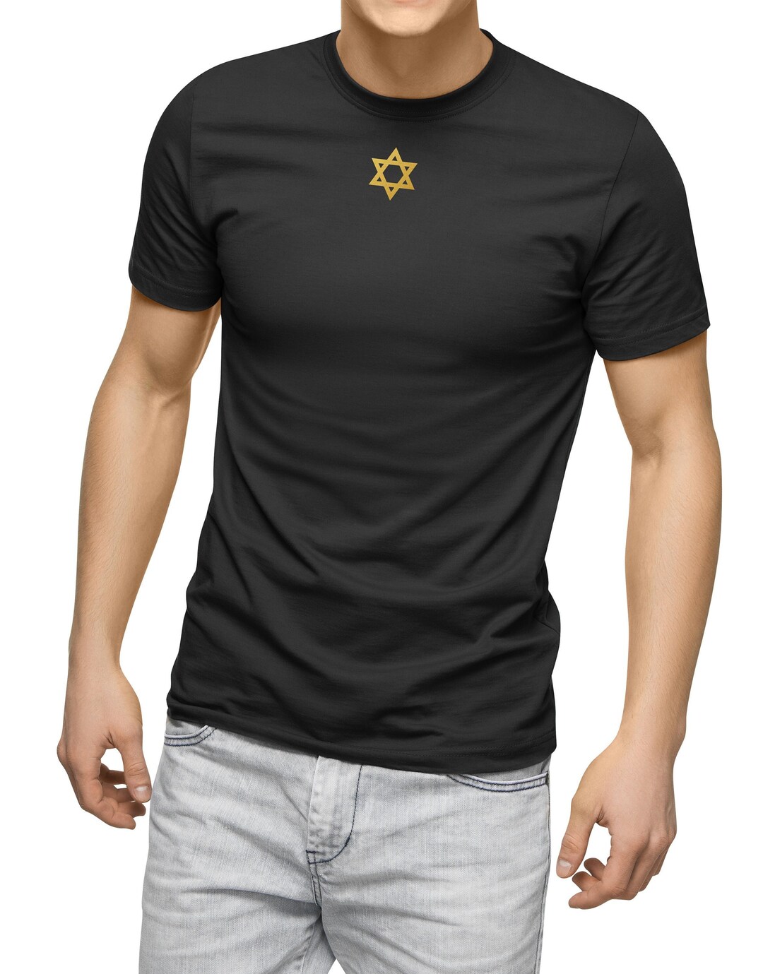 Israel T-shirt Golden Star of David Israeli Coat of Arm IDF Israel ...