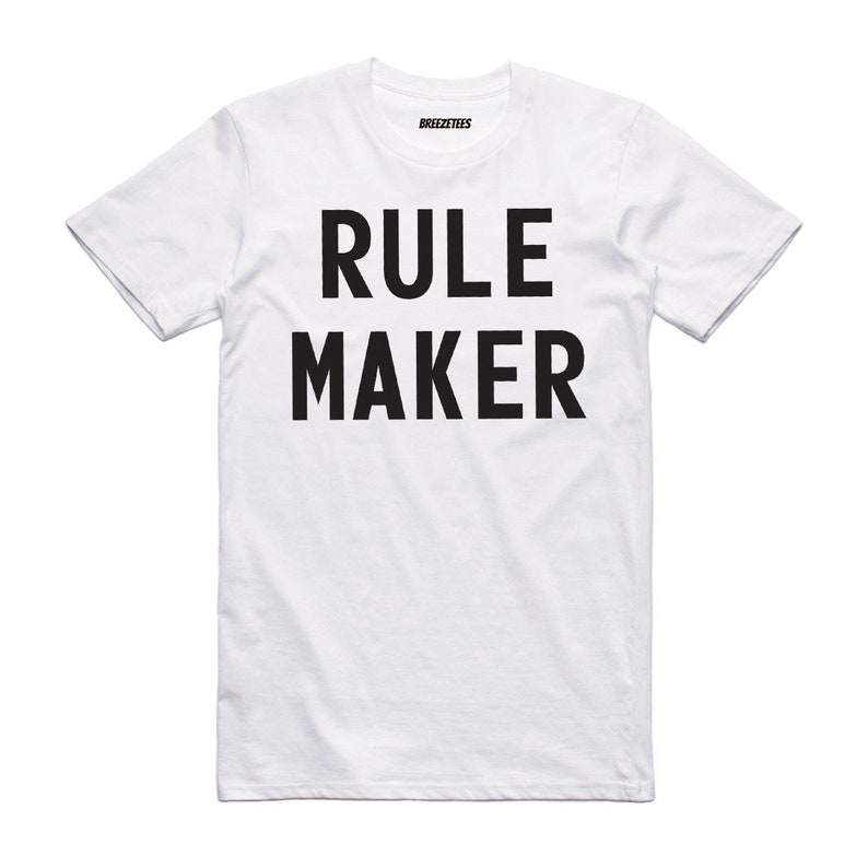 Family T-shirts Rule Maker Rule Breaker Parent and Kid Gift - Etsy