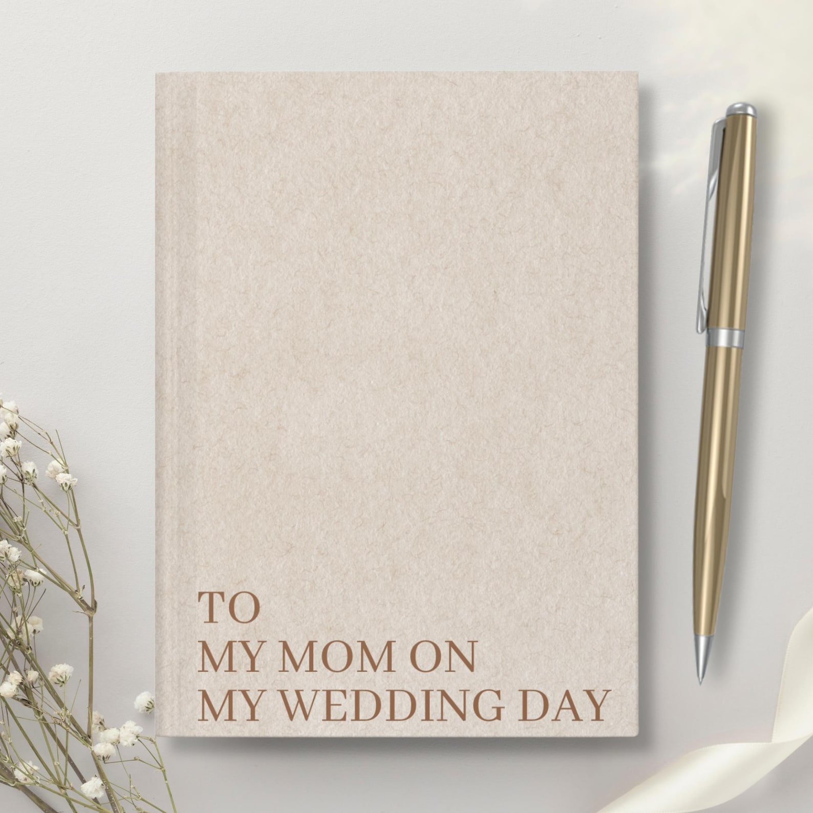 Letters to My Mom on My Wedding Day Journal, Mother of the Bride Gift ...