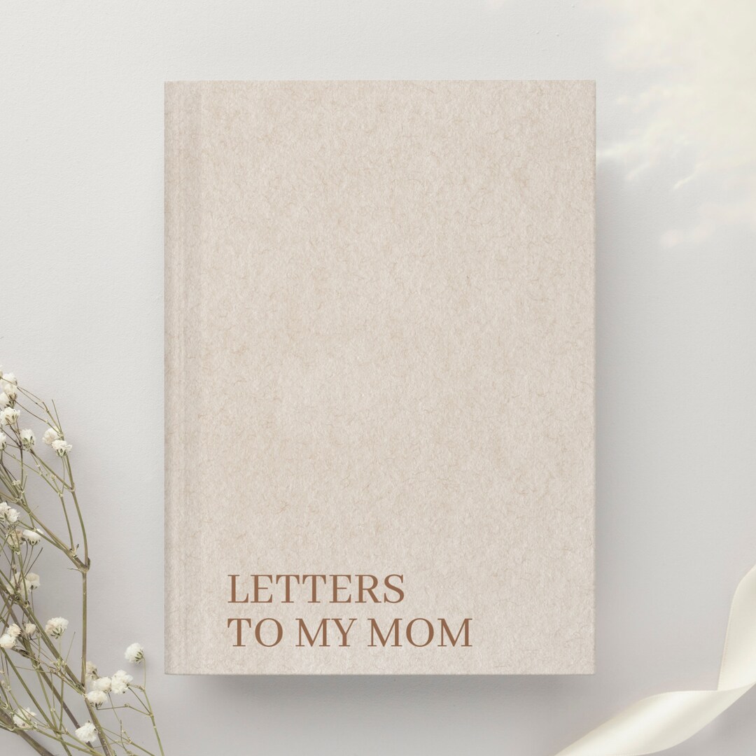Letters to My Mom, Mama Notebook, Gift From Daughter or Son, Mom ...
