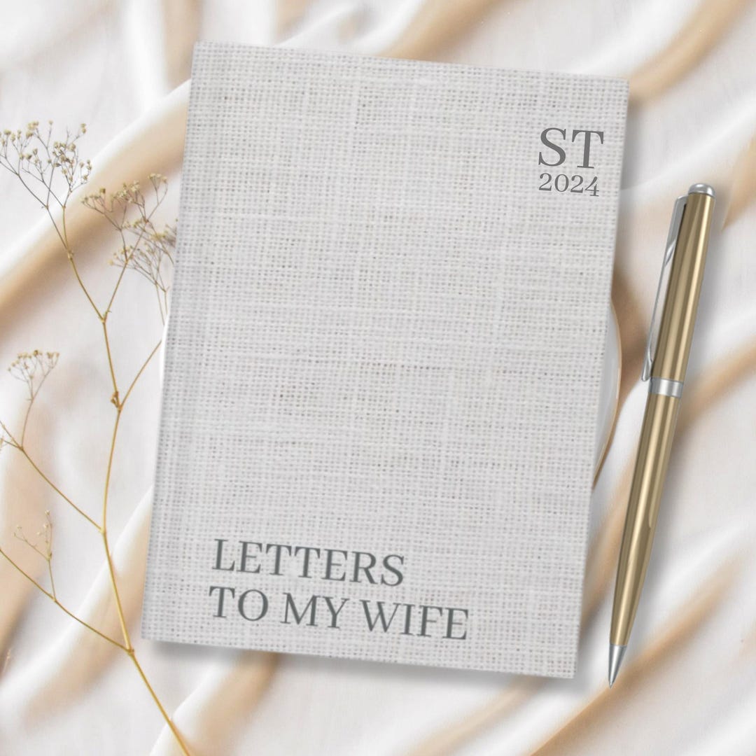 Letters for My Wife Journal, Love Letter Notebook, Engagement Wedding ...