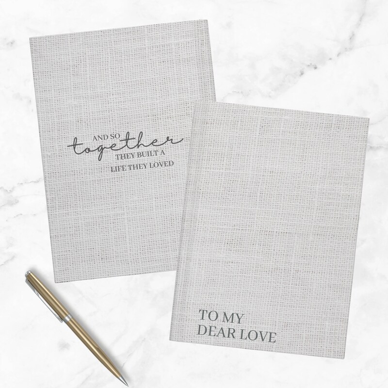 Anniversary Journal - Etsy