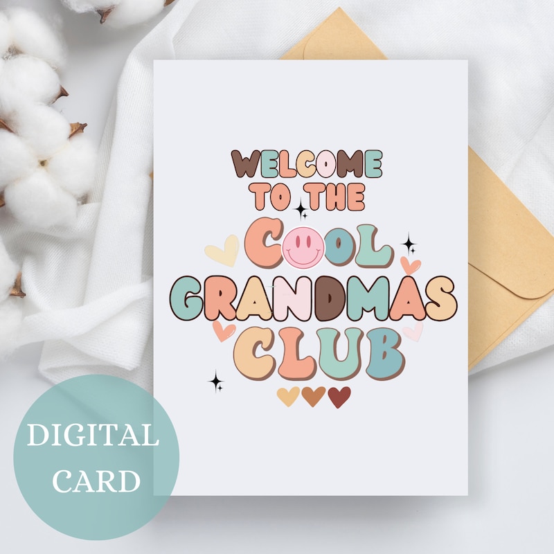 Grandma Card - Etsy