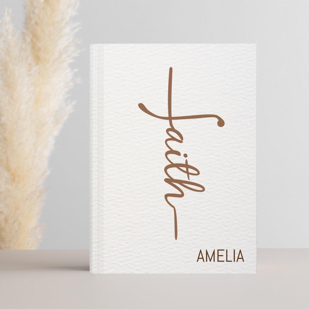 Faith Journal With Cross, Faith Prayer Journal, Gratitude Journal ...