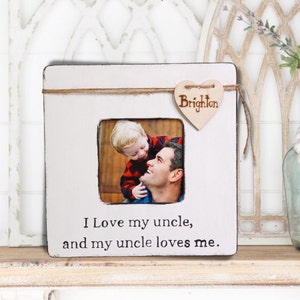 Uncle Christmas Gift, Uncle Picture Frame, Christmas Gift for Uncle ...
