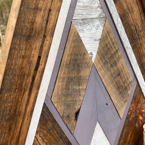 Reclaimed Wood Triangle Shelf - Etsy