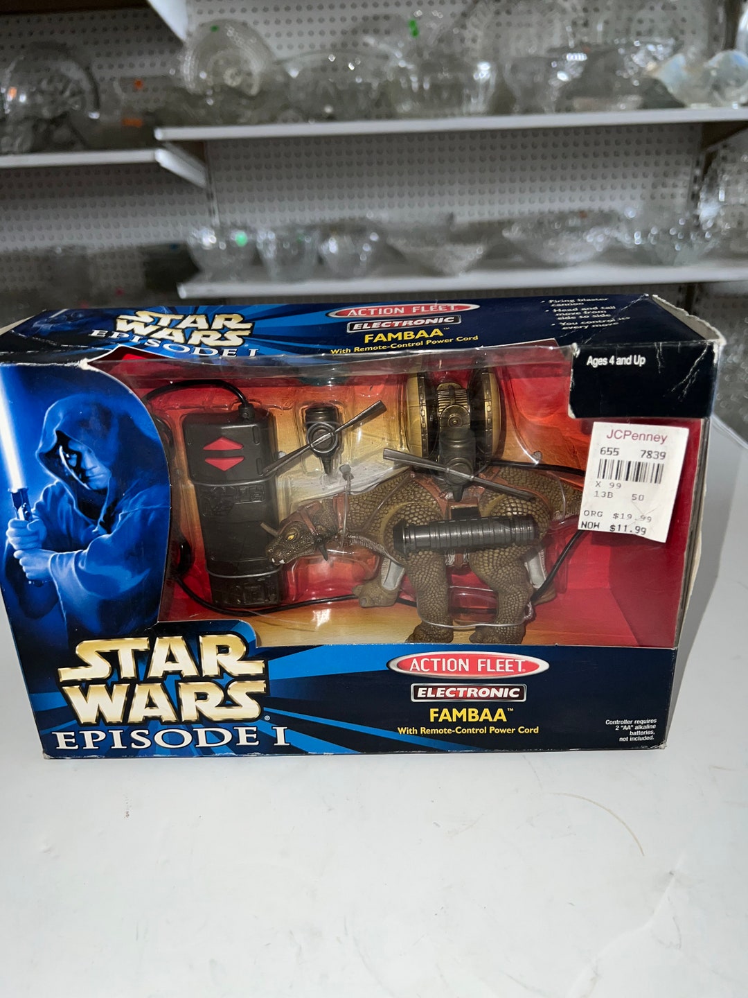 Star Wars Episode I Action Fleet Electronic Battle Fambaa - Etsy