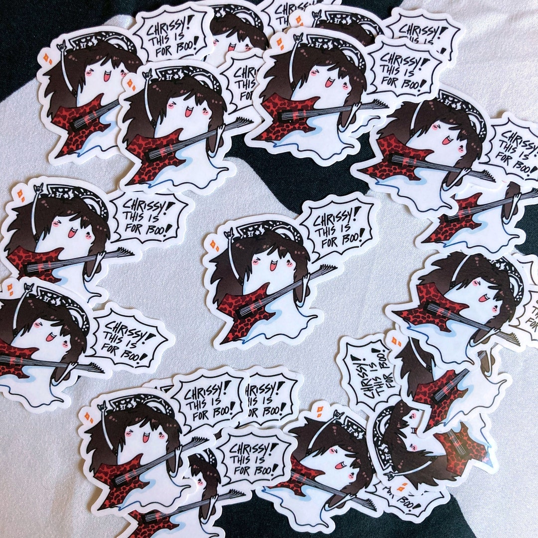 Chrissy This is for Boo Sticker Collab W My Homie Rainbowinthedarkco - Etsy