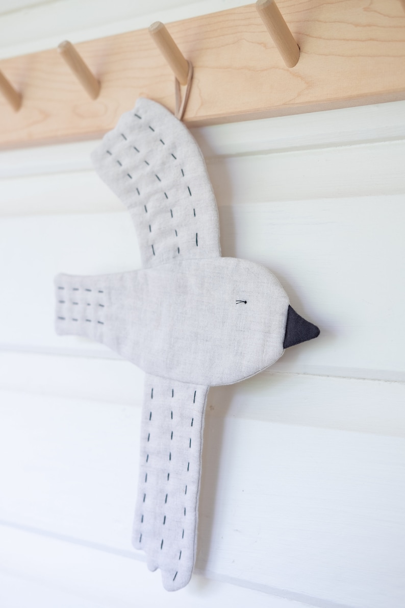 Bird Sewing Pattern PDF Songbird Wall Hanging Tutorial | Etsy