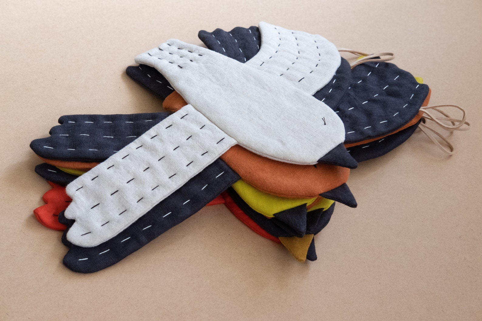 Bird Sewing Pattern PDF Songbird Wall Hanging Tutorial Instant Download ...