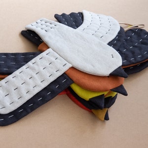 Bird Sewing Pattern PDF Songbird Wall Hanging Tutorial - Instant ...