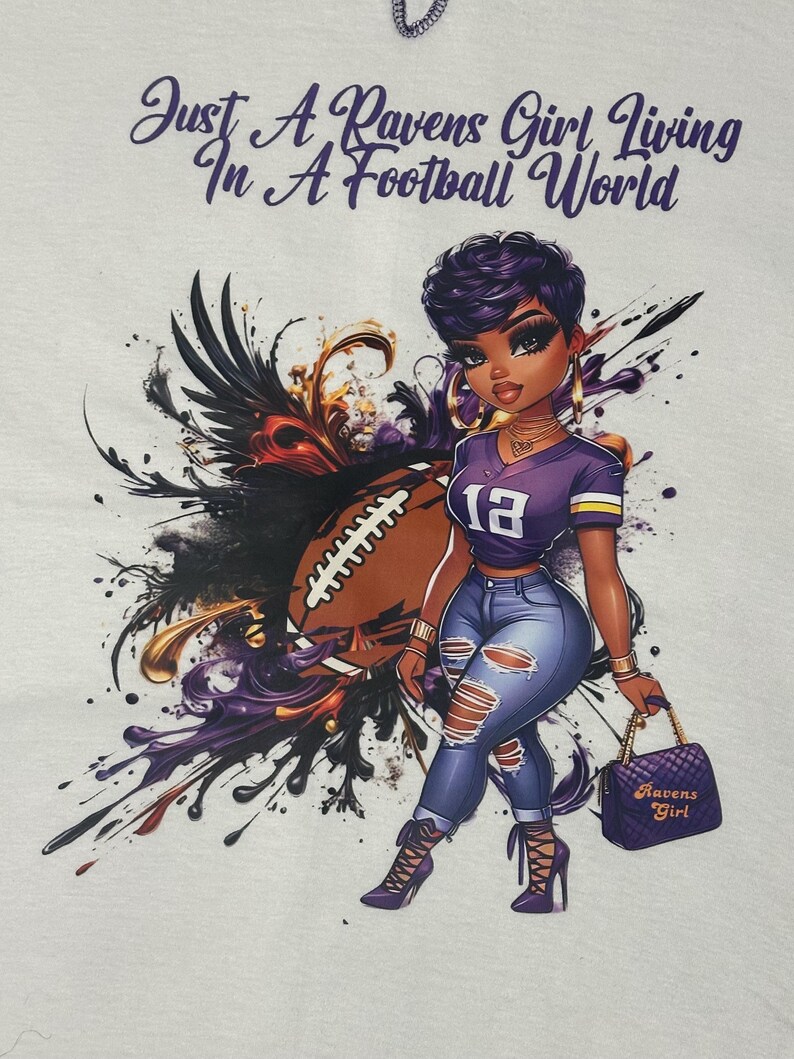 Baltimore Ravens Girl II - Etsy