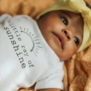 Sun Baby Bummies and Bow Set, Baby Girl Coming Home Outfit, Little Ray of Sunshine Bloomers Bow ...