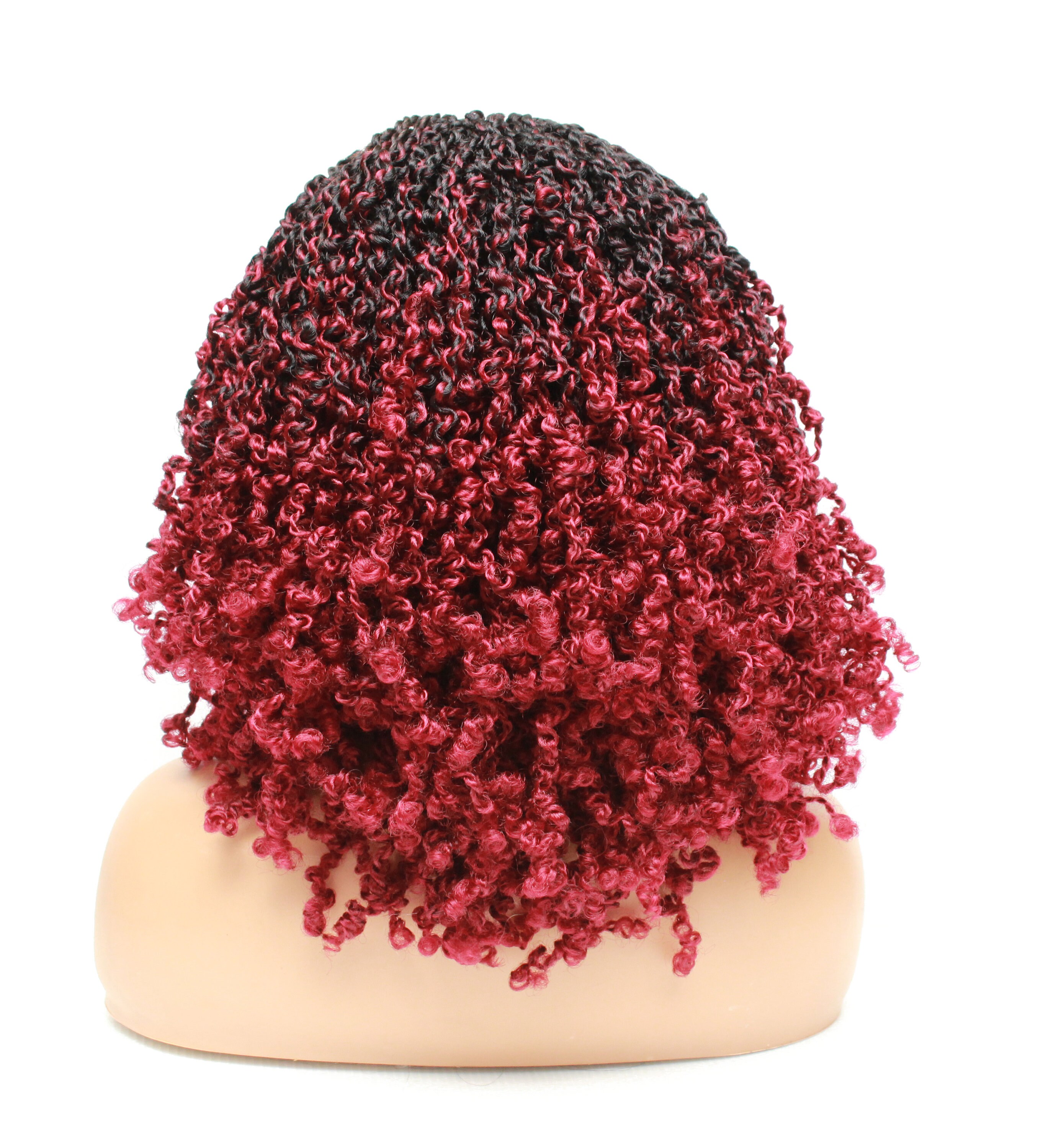 Passion Twists Braided Lace Closure Wig For Black Women Lace Etsy