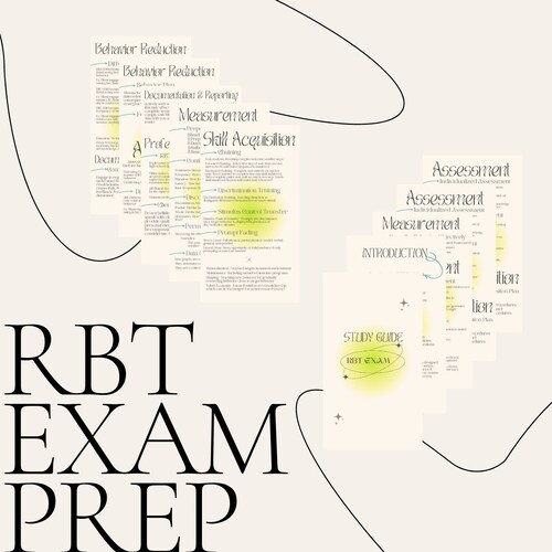 RBT Exam - Etsy