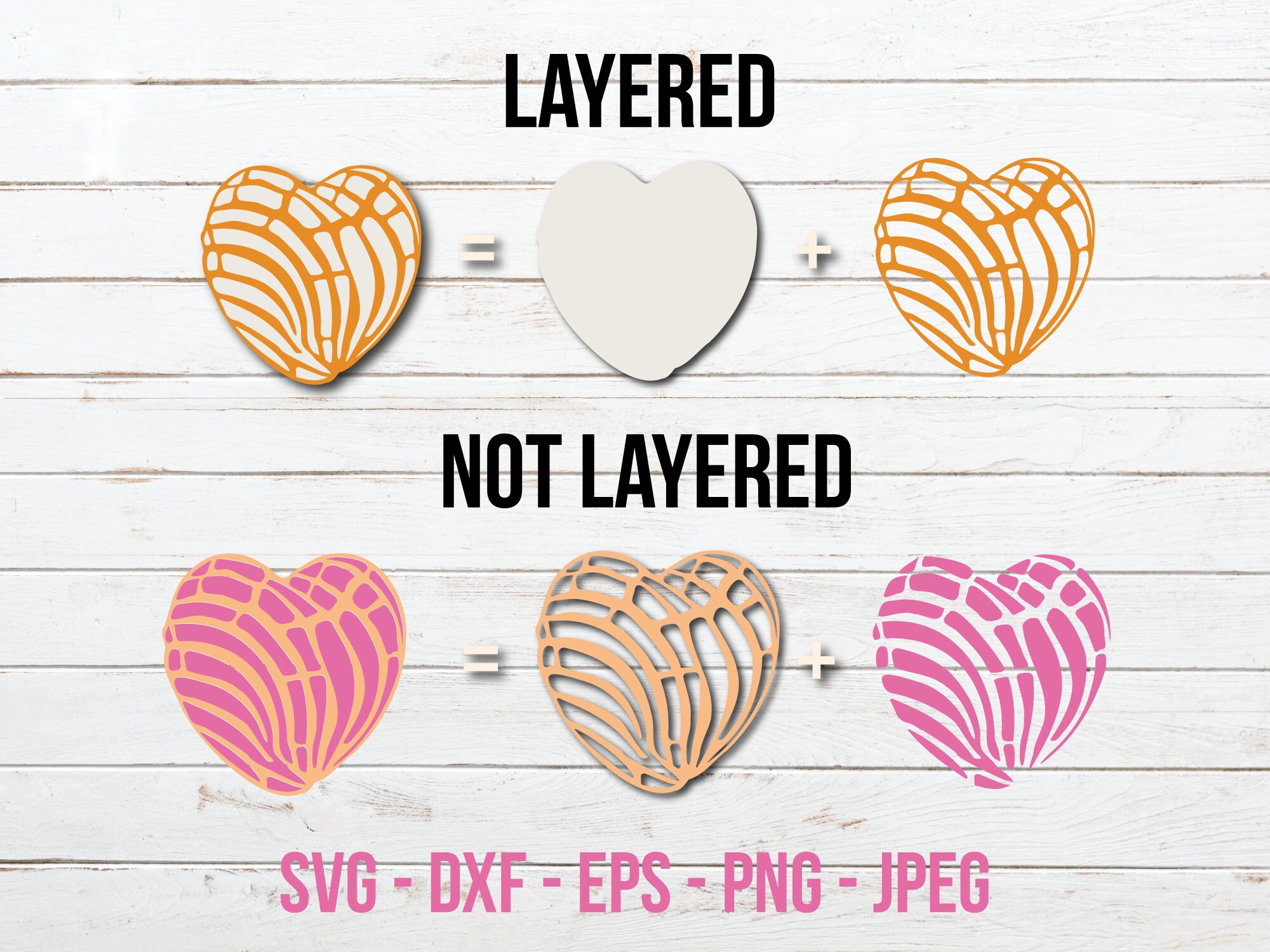 Concha Svg Bundle Mexican Bread Svg Pan Dulce Png Clipart - Etsy
