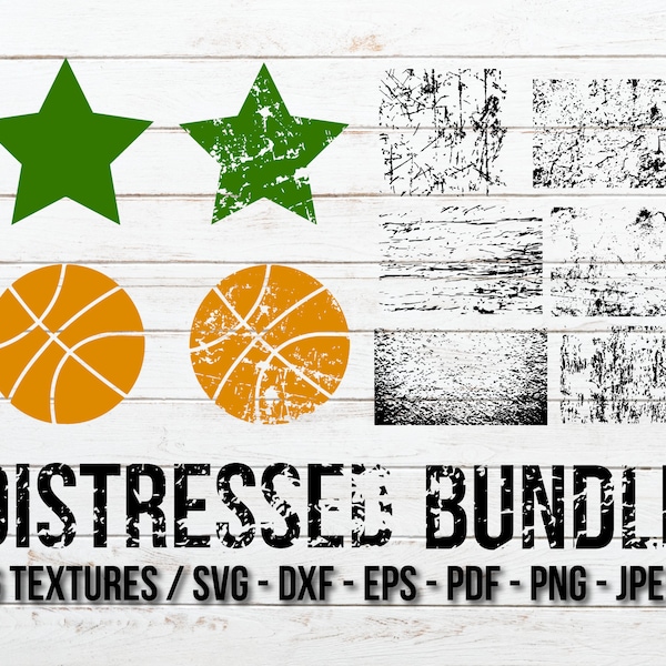 Distressed Svg Overlay - Etsy