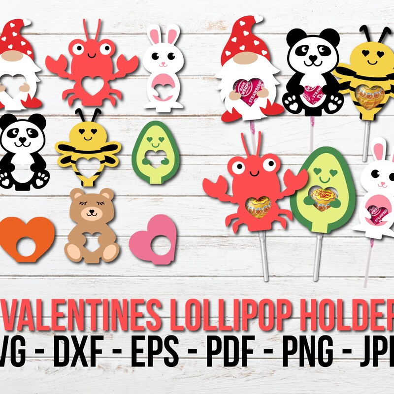 Lollipop Holder Svg - Etsy