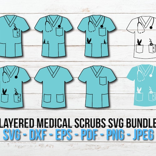 Scrubs Svg Nurse Life Svg Doctor Svg Stethoscope Png - Etsy