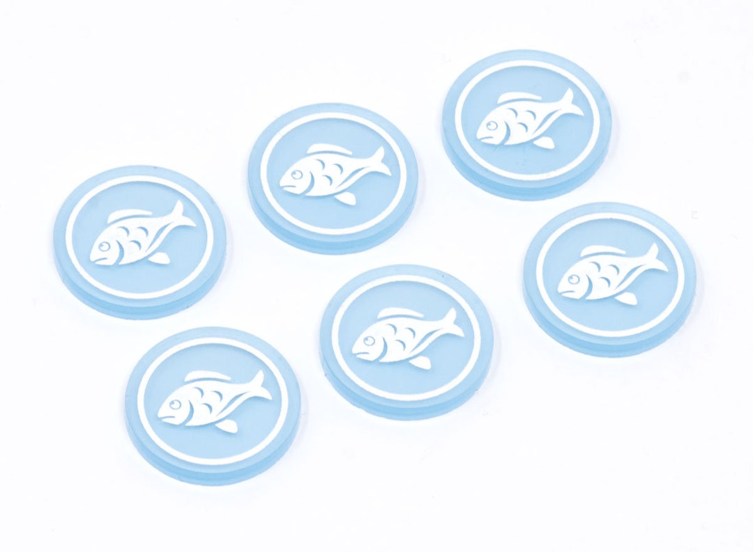 Wingspan Compatible Fish Food Tokens - Etsy