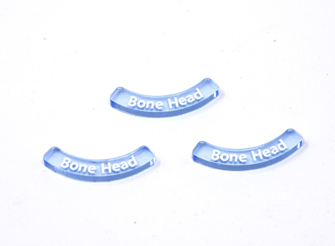 3x BONE HEAD Curved Tab Markers Compatible With Blood Bowl - Etsy