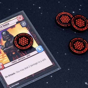 Shield Tokens (acrylic) Compatible With Star Wars Unlimited TCG - Etsy