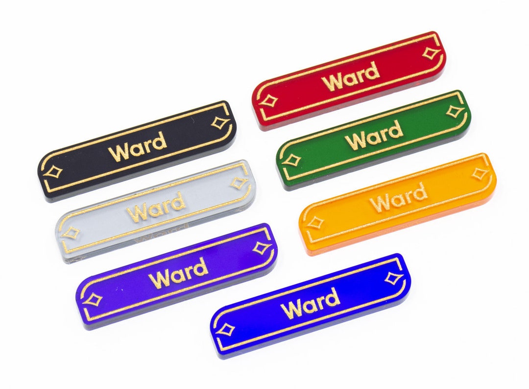 WARD Keyword Tokens Compatible With LORCANA TCG - Etsy