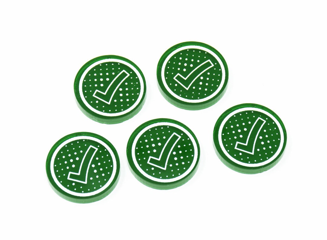 5x Green Activated Tokens Compatible With Marvel Crisis Protocol - Etsy