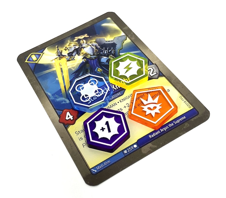 Keyforge Compatible Complete Token Set 50 Tokens | Etsy