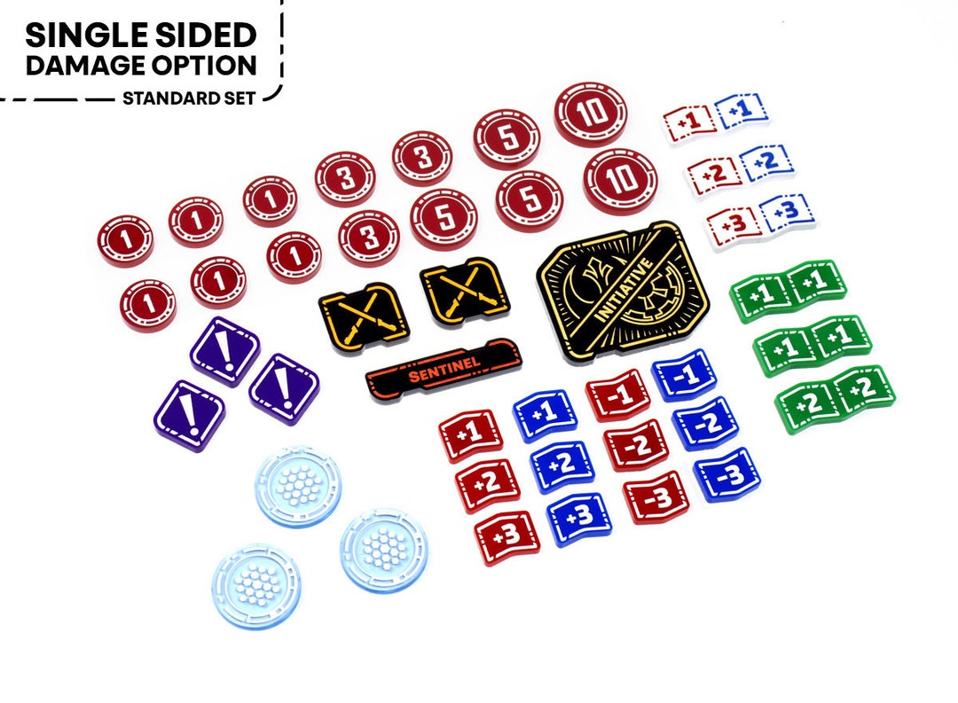 Star Wars UNLIMITED TCG Compatible Acrylic Upgrade Token Set - Etsy