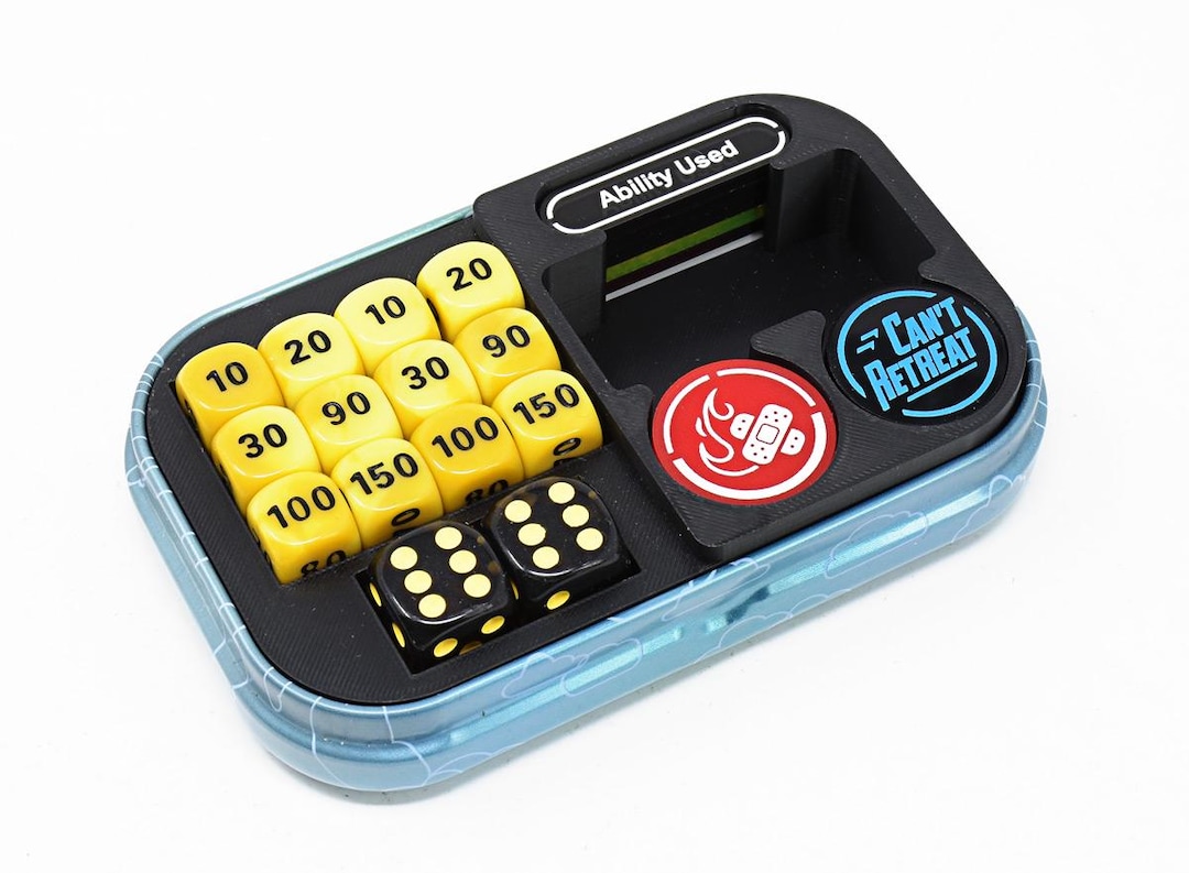 Mini Tin Insert and Acrylic Tokens Compatible With Pokemon TCG (dice ...