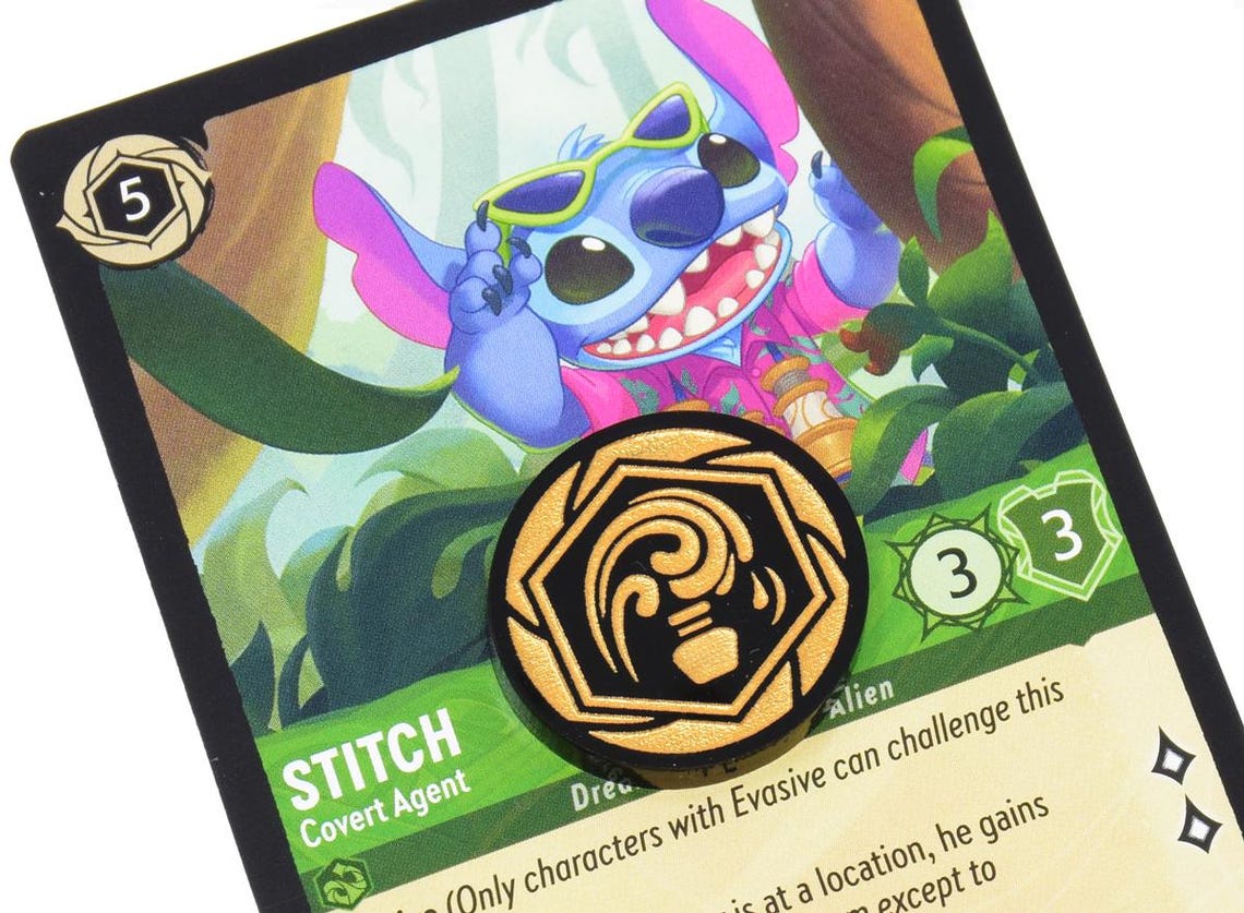 INK DRYING Tokens Compatible With Lorcana TCG - Etsy