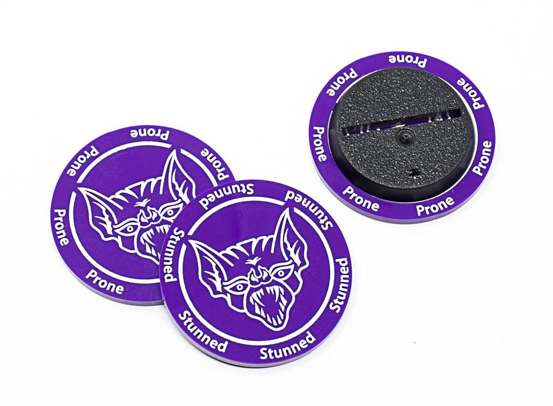 Vargheist Big Guys Prone / Stunned Token Marker (double Sided ...