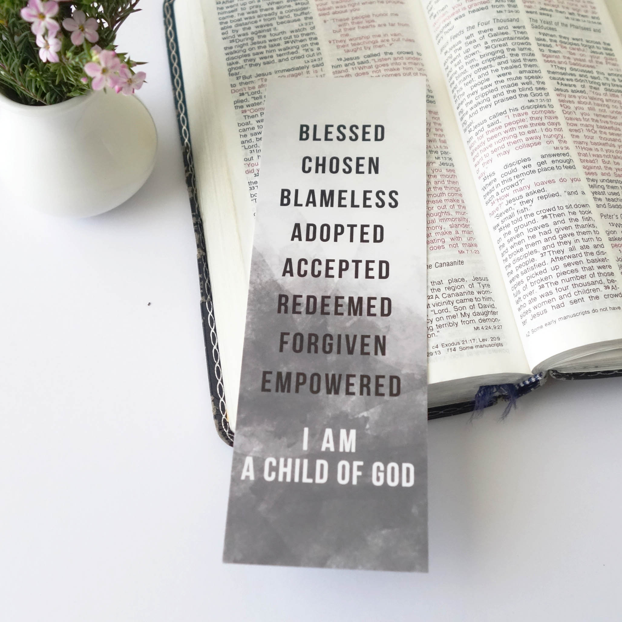 Set of 5 Bookmarks Mix & Match Quote Bookmarks | Etsy
