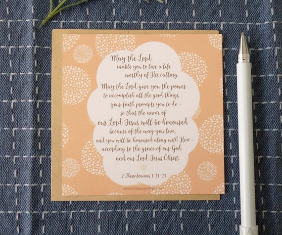 Set of 3 Mini Prayer Cards Christian Note Cards Postcards | Etsy