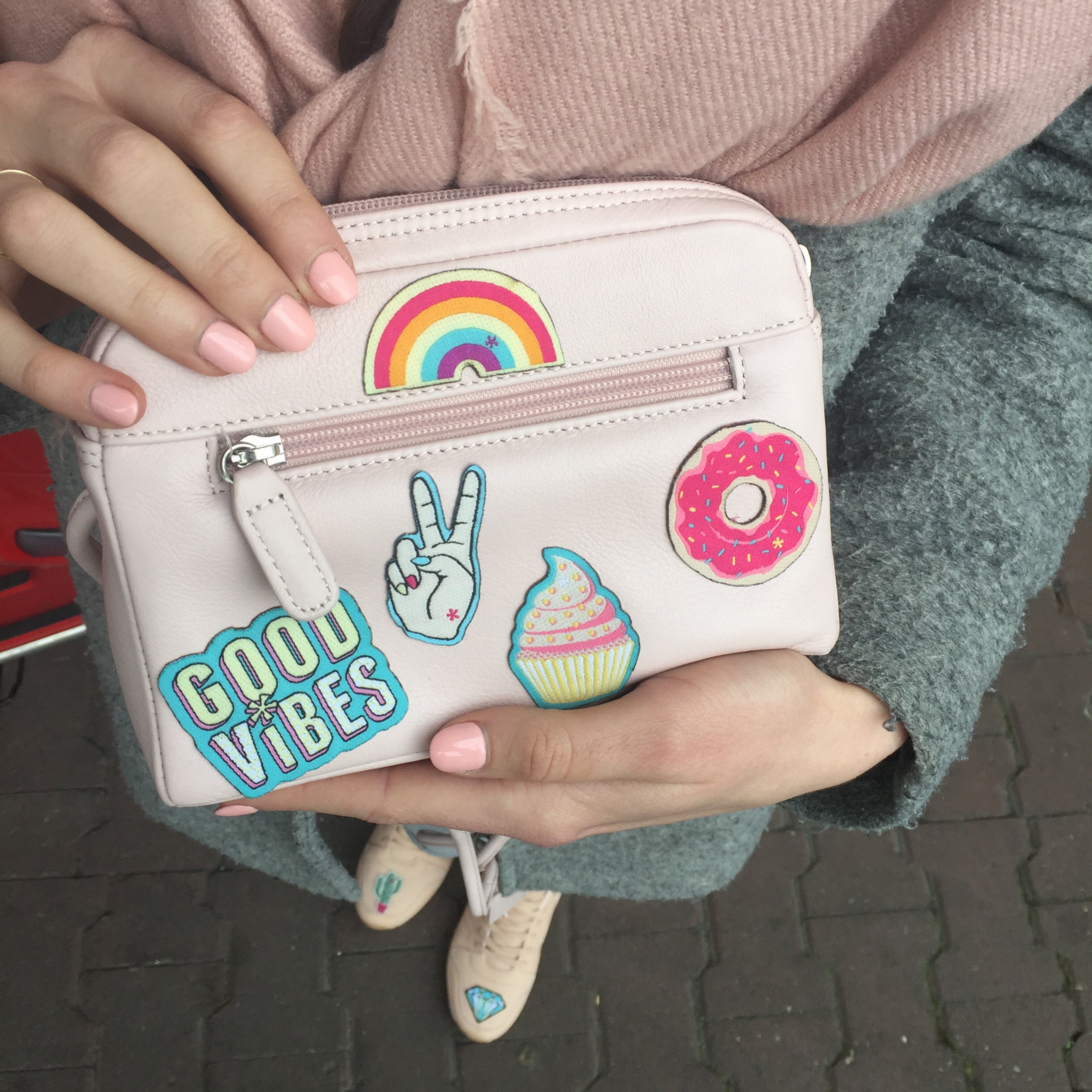 Collectible Sticker Patches. Good Vibes-patch. Victory-patch. Donut ...