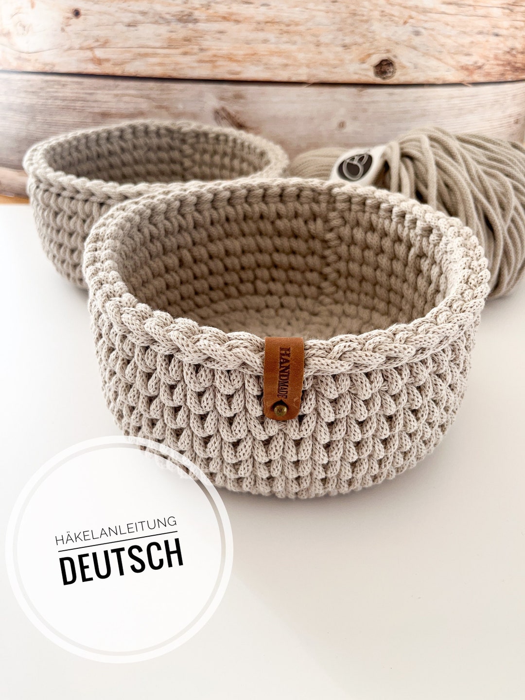PDF GERMAN Instructions for a Basket - Design by Haekeltraum ...