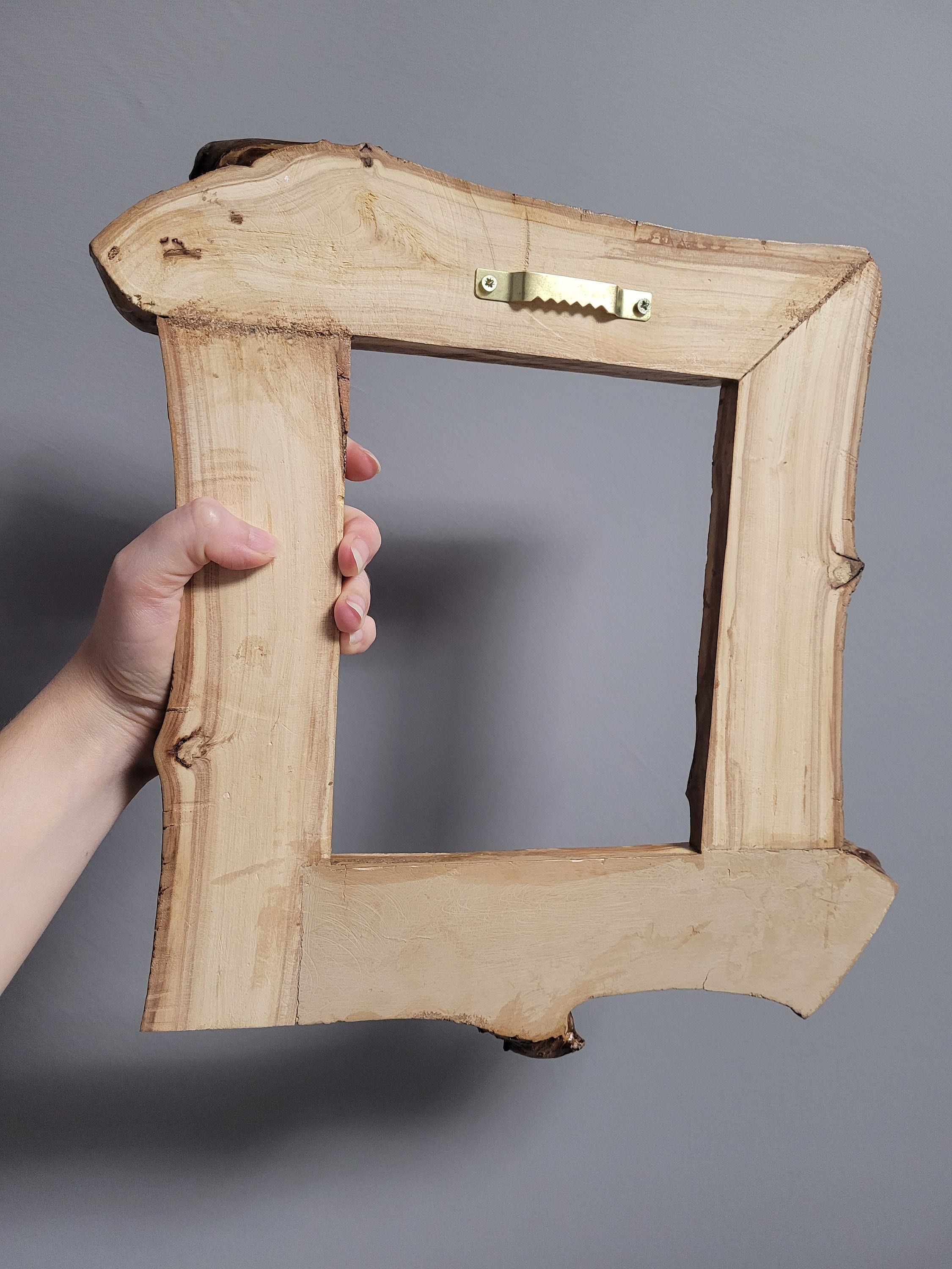 Natural Frame From Wood Natural Frame Rustic Style Rustic Picture Frame ...