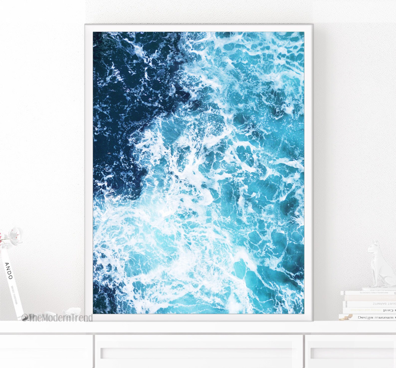 Ocean Wave Print Wave Art Wave Printable Ocean Print Sea - Etsy