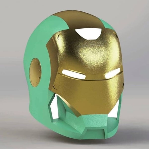 Iron Man Mask 3d Print File - Etsy