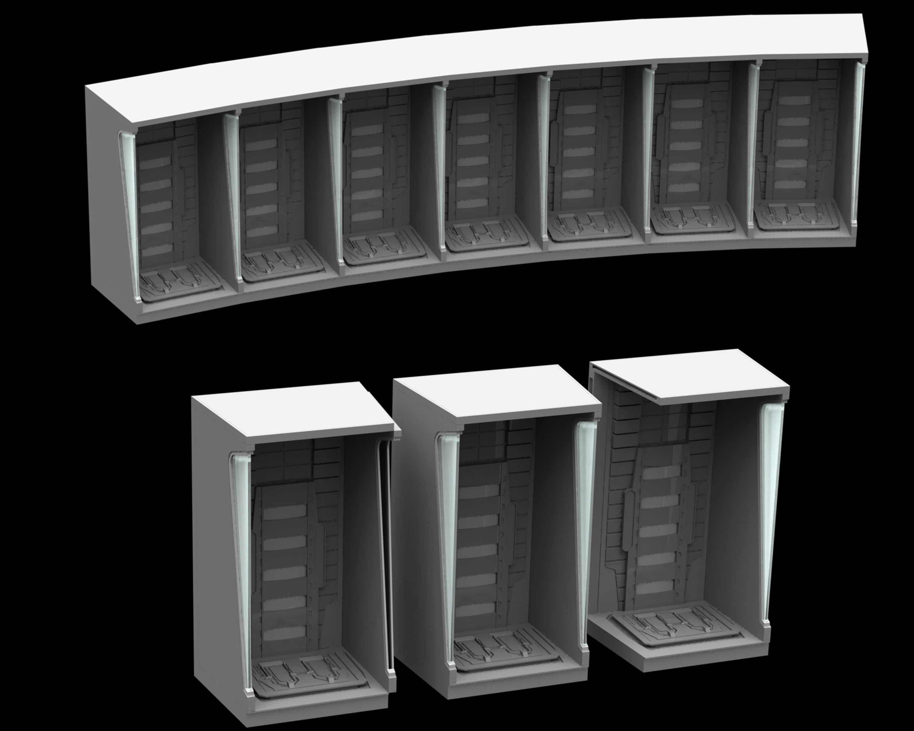 Iron Man Hall of Armor Sixth Scale 3d Printable Display Stand STL - Etsy