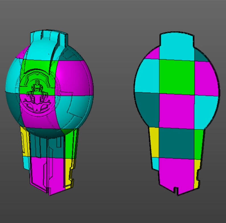 Thor Ragnarok Shield 3d Print Files - Etsy