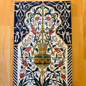 Backsplash Decorative Hand Painted TILES Unique Art | Etsy