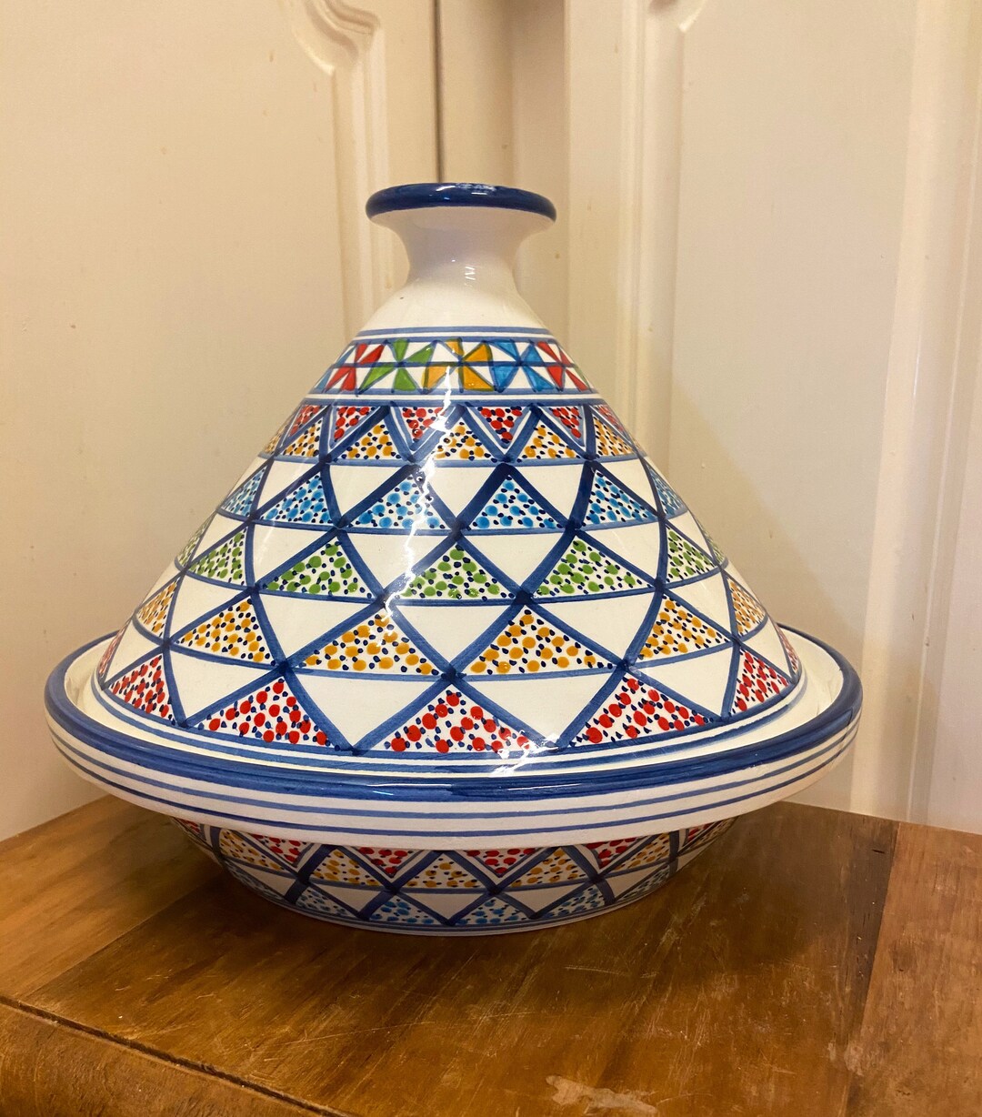 Large Ceramic Serving Tagine 28cm - Etsy