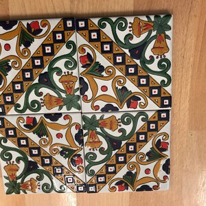 65 Mosaic Moroccan Tiles 10cm Square - Etsy
