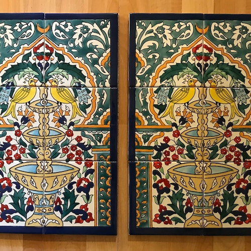 Backsplash Decorative Hand Painted TILES Unique Art - Etsy