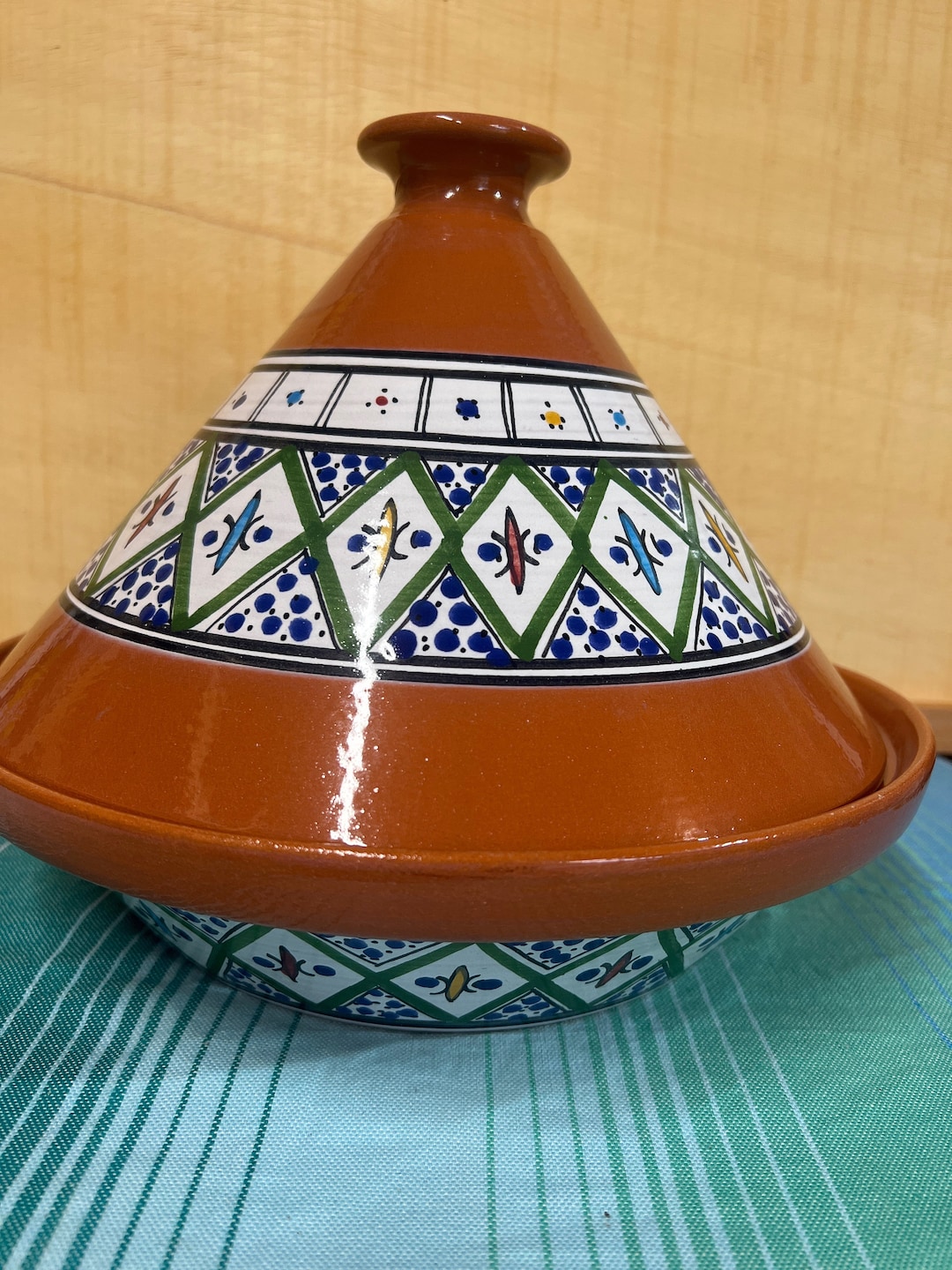Terracotta Large Serving Tagine 32 Cm - Etsy