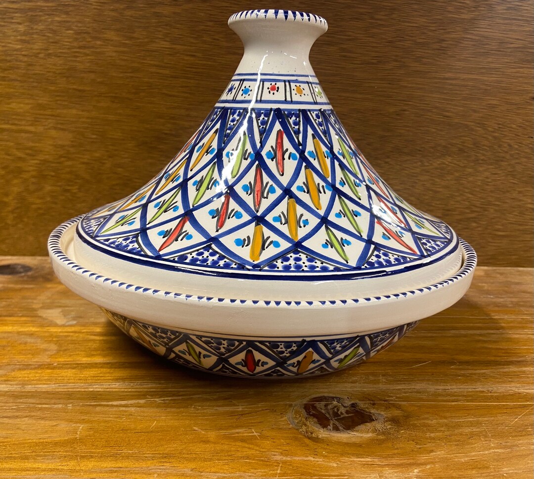 Tunisian Large Ceramic Serving Tagine 28cm - Etsy