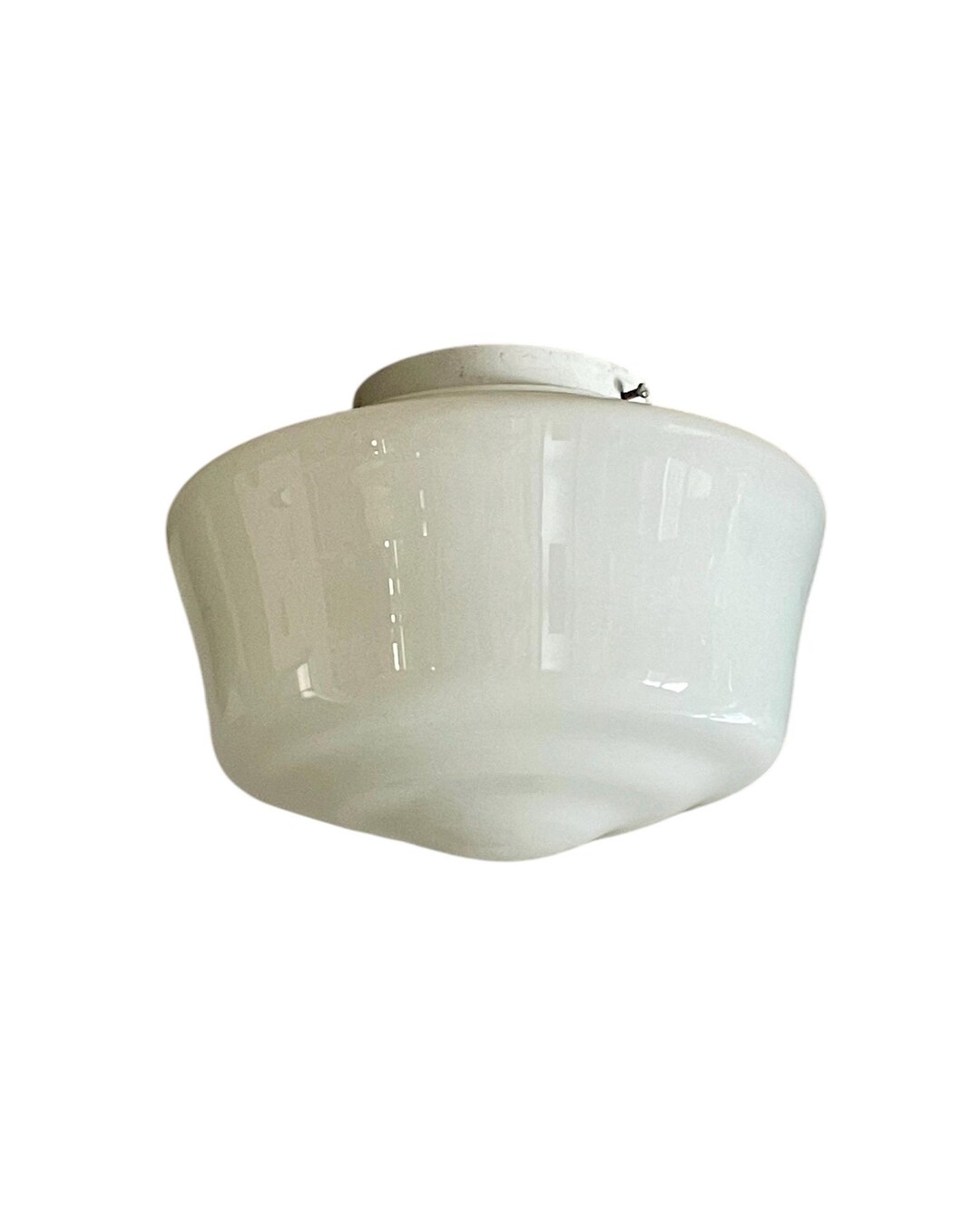 Antique Large Opaline Ceiling Light 11/ 28cm - Etsy